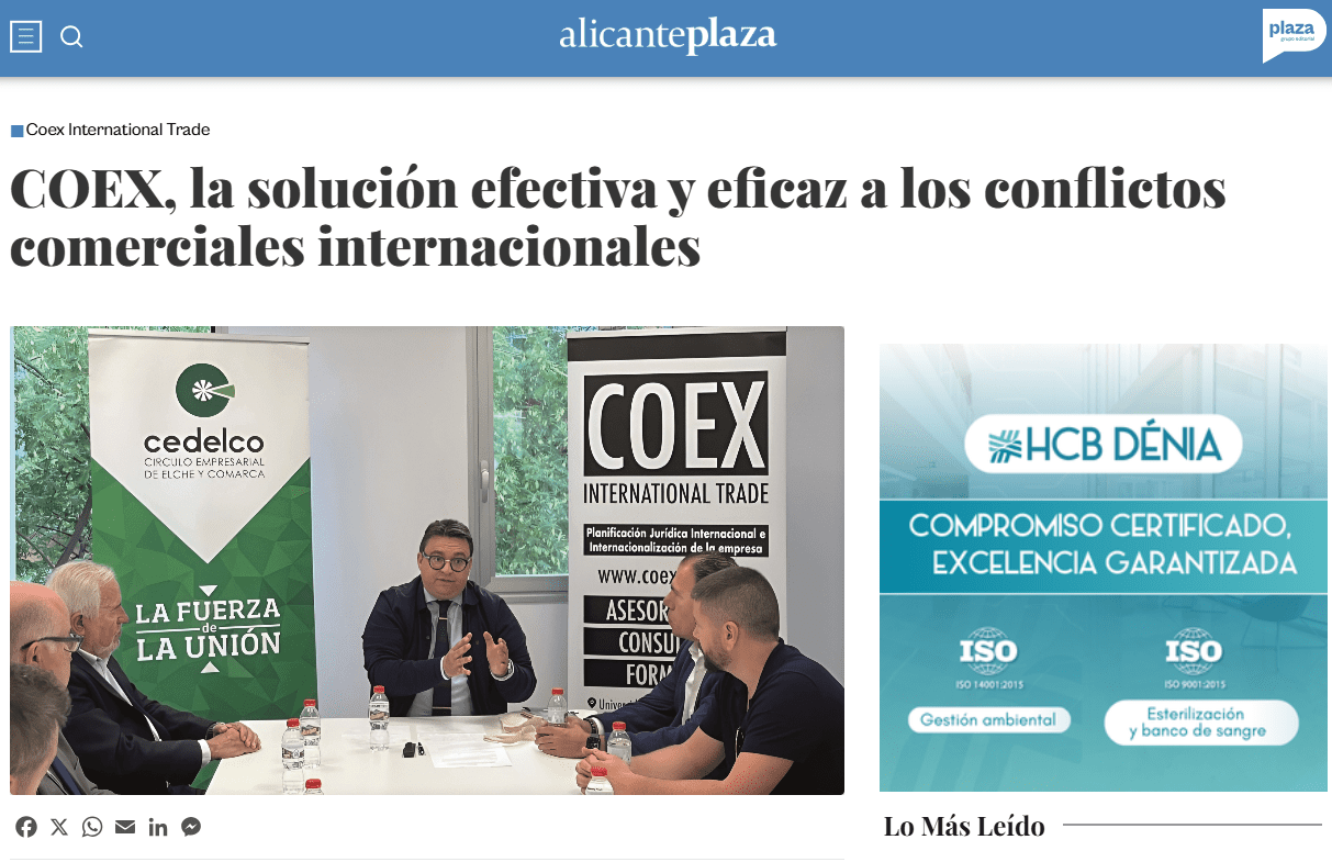 Comercio exterior - Coex International Trade